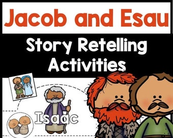 Jacob and Esau, Bible Story for Kids, Sunday School Activity, I Spy ...