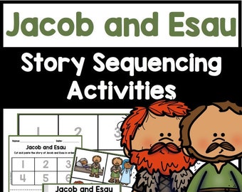 Jacob and Esau, Bible Story for Kids, Sunday School Activity, I Spy ...