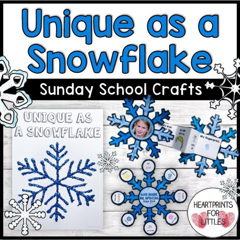 Snowflake Handprint - Etsy