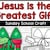 Jesus is the Greatest Gift Craft, Christmas Bible Craft, Birth of Jesus ...