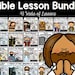 Bible Story Sequencing Activities Mega Bundle, Homeschool Bible ...
