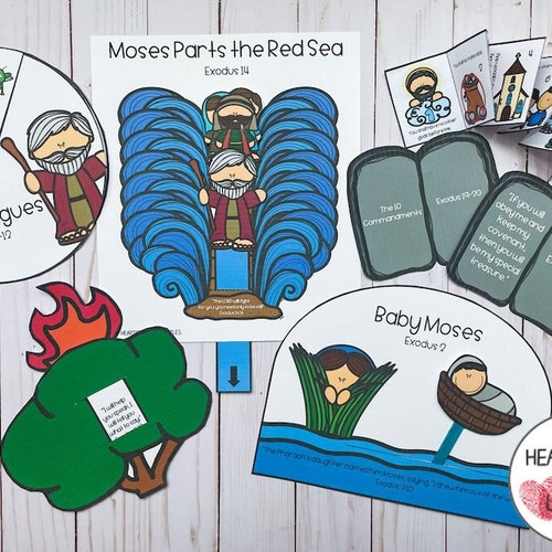Old Testament Bible Story Crafts-set 2 Bible Crafts - Etsy