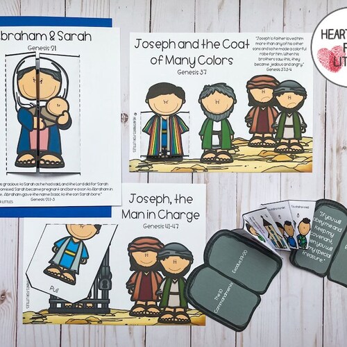 Old Testament Bible Story Crafts-set 2 Bible Crafts - Etsy