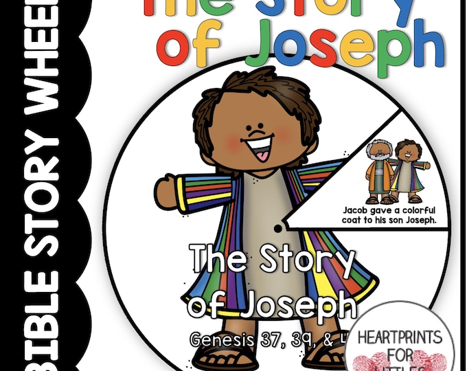 Joseph Interprets Pharaoh's Dream Coloring Spinner Wheel| Sunday School ...