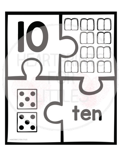 Bible Number Puzzles Preschool Puzzles Preschool Math - Etsy