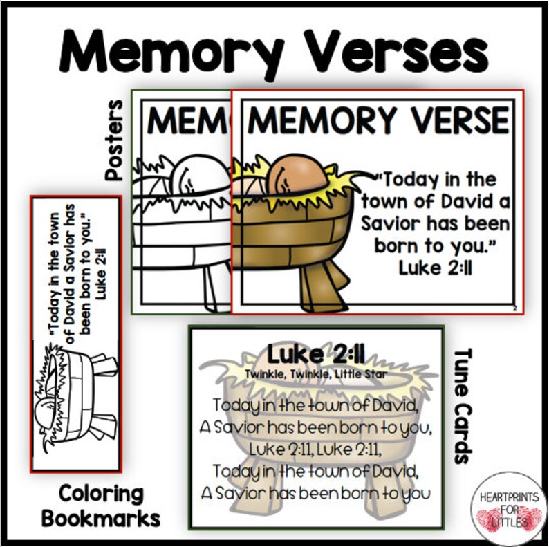 Christmas Bible Lesson Bundle, the Nativity, Bible Activities and ...