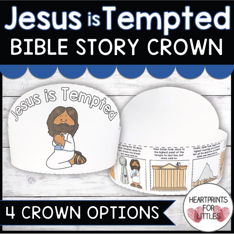 Jesus is Tempted Crafts - Etsy