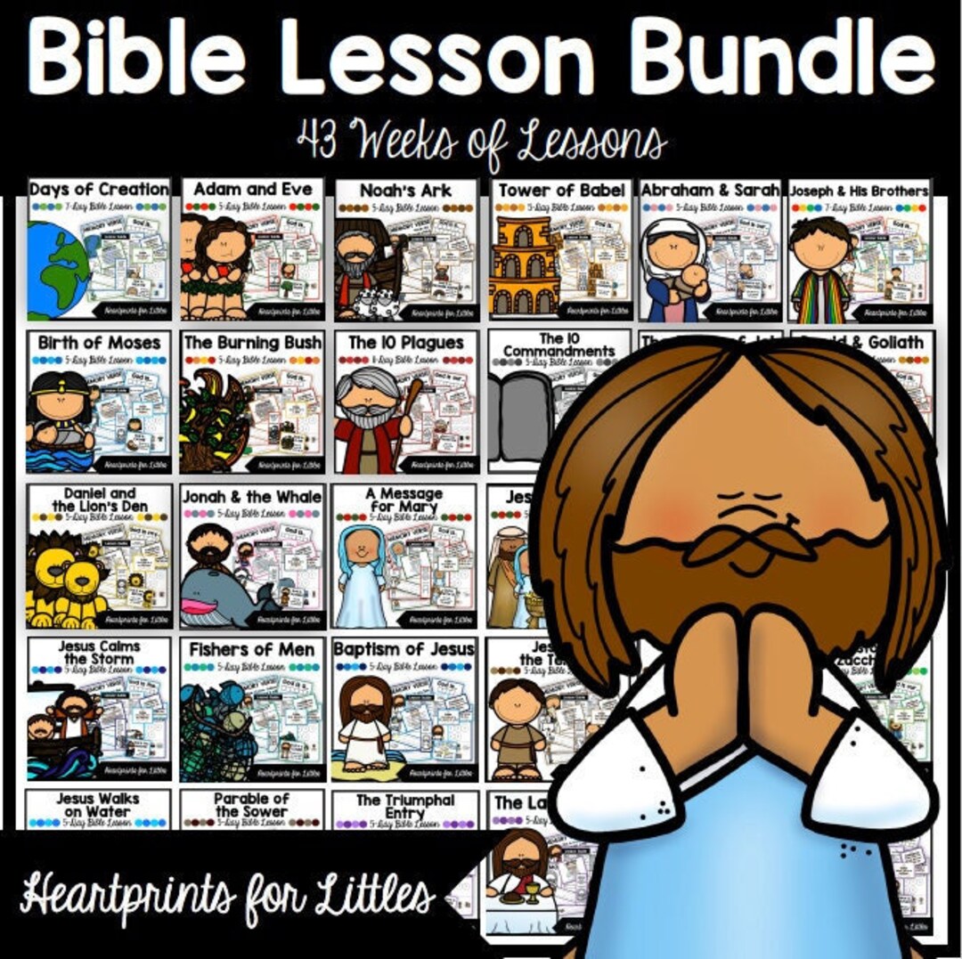 Sunday School Lessons For Kids