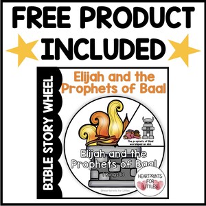Elijah and the Prophets of Baal Bible Story Bundle, Bible Story ...
