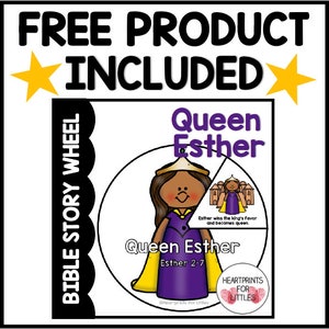 Queen Esther Bible Story Bundle, 5-day Bible Lesson, Sequencing ...