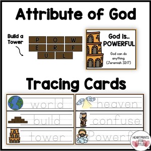 Tower of Babel Bible Lesson, Homeschool & Sunday School Activities ...