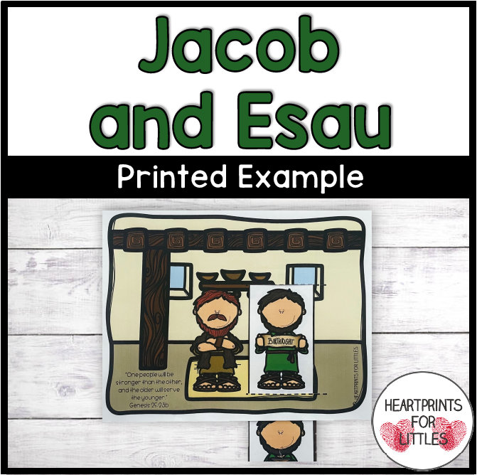 Jacob And Esau Crafts For Sunday School