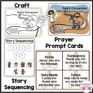 Saul's Conversion 5-day Bible Lesson, Saul Becomes Paul, Acts 9, Bible ...