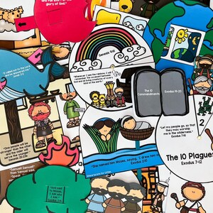 Old Testament Bible Story Crafts Bundle, 24 Crafts (digital Download ...