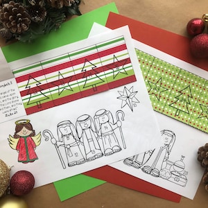 Advent and Christmas Bundle for Kids, Christmas Activities for Kids ...