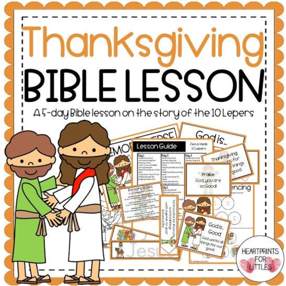 Preschool Ten Lepers Lesson