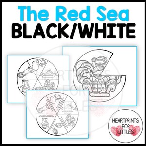 Moses and the Red Sea Bible Story Wheel, Bible Story Craft, Sunday ...