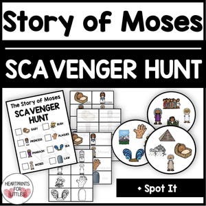 The Story of Moses Bible Story Games, Moses Bible Games, Sunday School ...