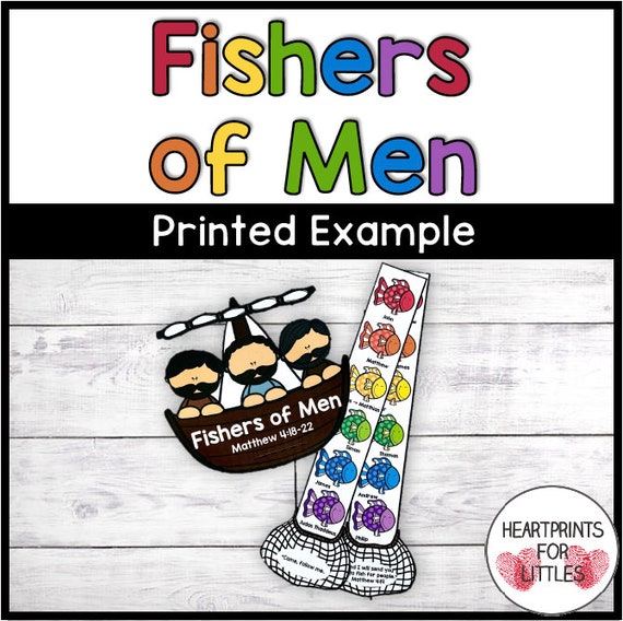 Free Kids Crafts On Being Fishers Of Men Blogger