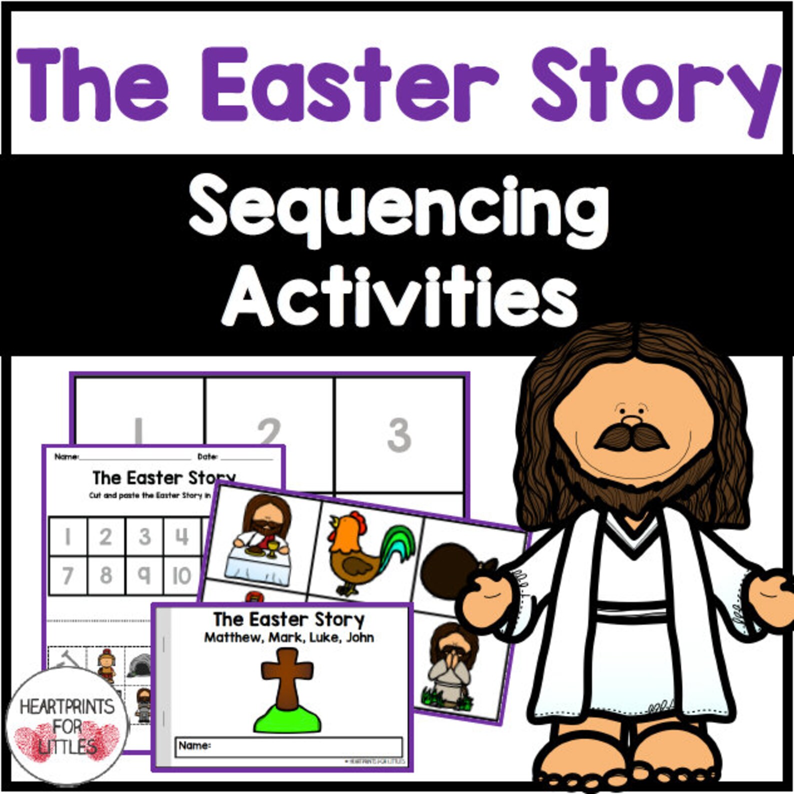 Easter Story Cards Resurrection Eggs Printable Easter Story - Etsy