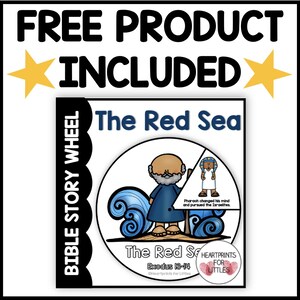 Moses and the Red Sea Bible Story Bundle, Bible Story Activities, 1 ...
