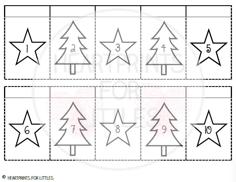 Advent Color by Date Calendar for Kids, Advent Printable, Homeschool ...