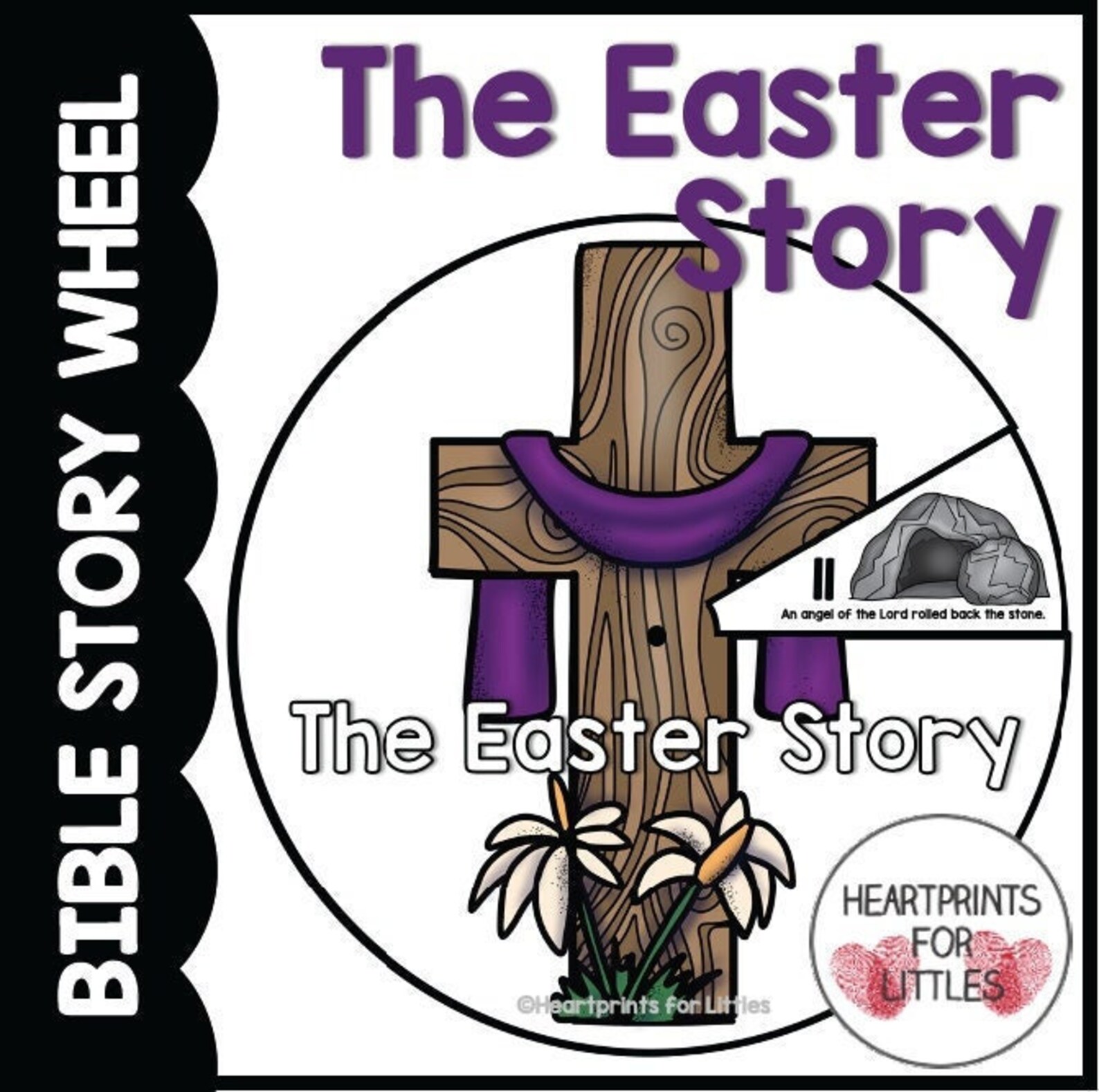 Easter Bible Story Wheel, Easter Bible Story Craft, Sunday School ...