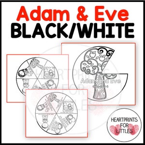 Adam and Eve Bible Story Wheel, Garden of Eden, Bible Story Craft ...
