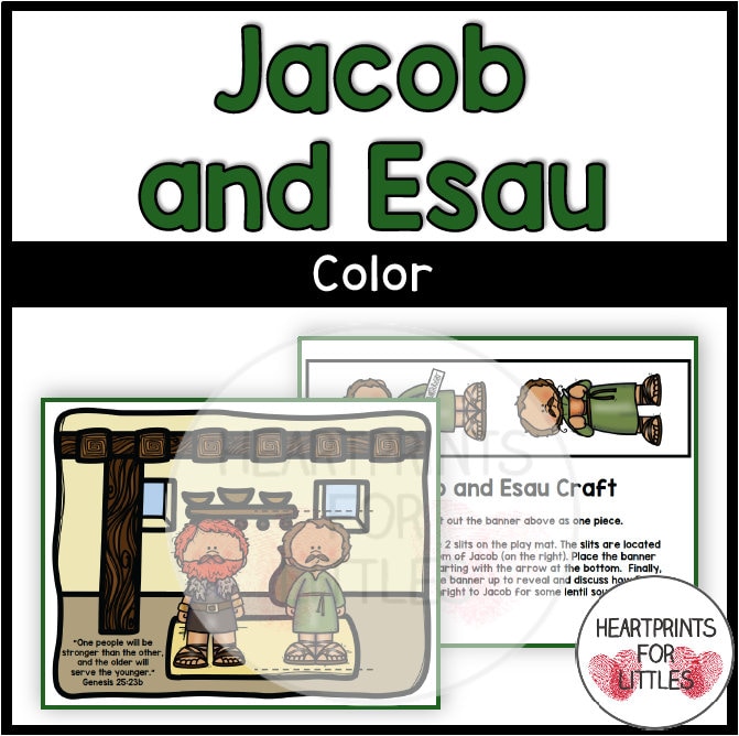 Jacob And Esau Craft