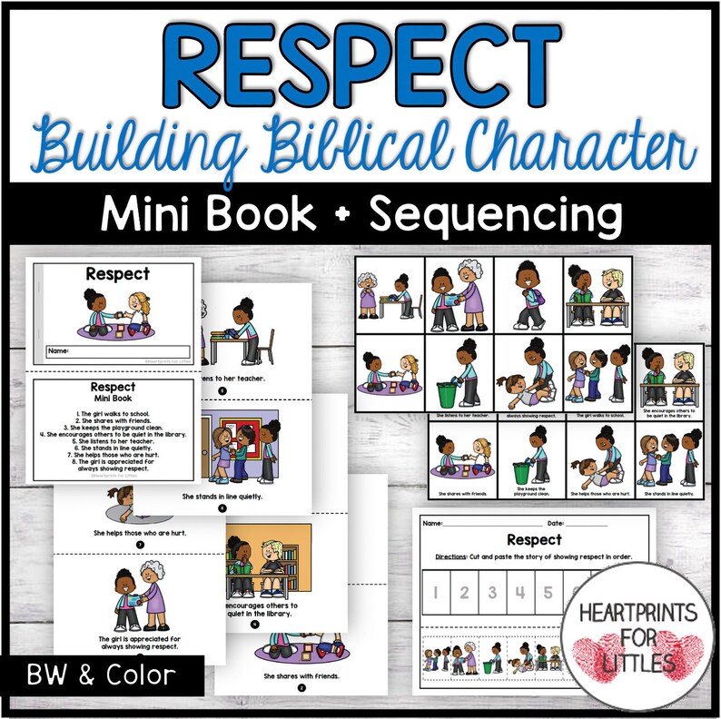 Respect Bible Lesson & Activities, Building Biblical Character ...