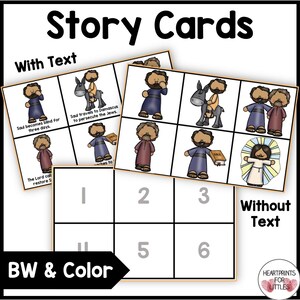 Saul's Conversion Bible Story Sequencing Activities for Kids, Saul ...