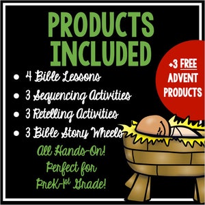 Christmas Bible Story Mega Bundle, Homeschool Christmas Activities ...