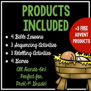 Christmas Bible Story Mega Bundle, Homeschool & Sunday School ...
