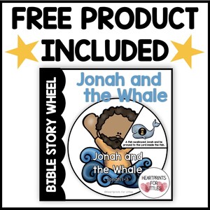 Jonah and the Whale Bible Story Bundle: Sequencing & Retelling (digital ...