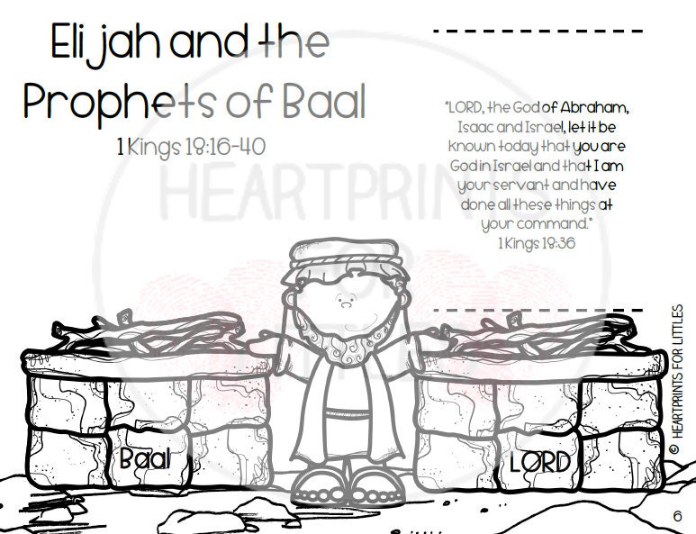 Old Testament Bible Story Crafts-set 6 Bible Crafts - Etsy Canada