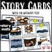 Bible Story Cards, 36 Old & New Testament Sequencing (digital Download ...