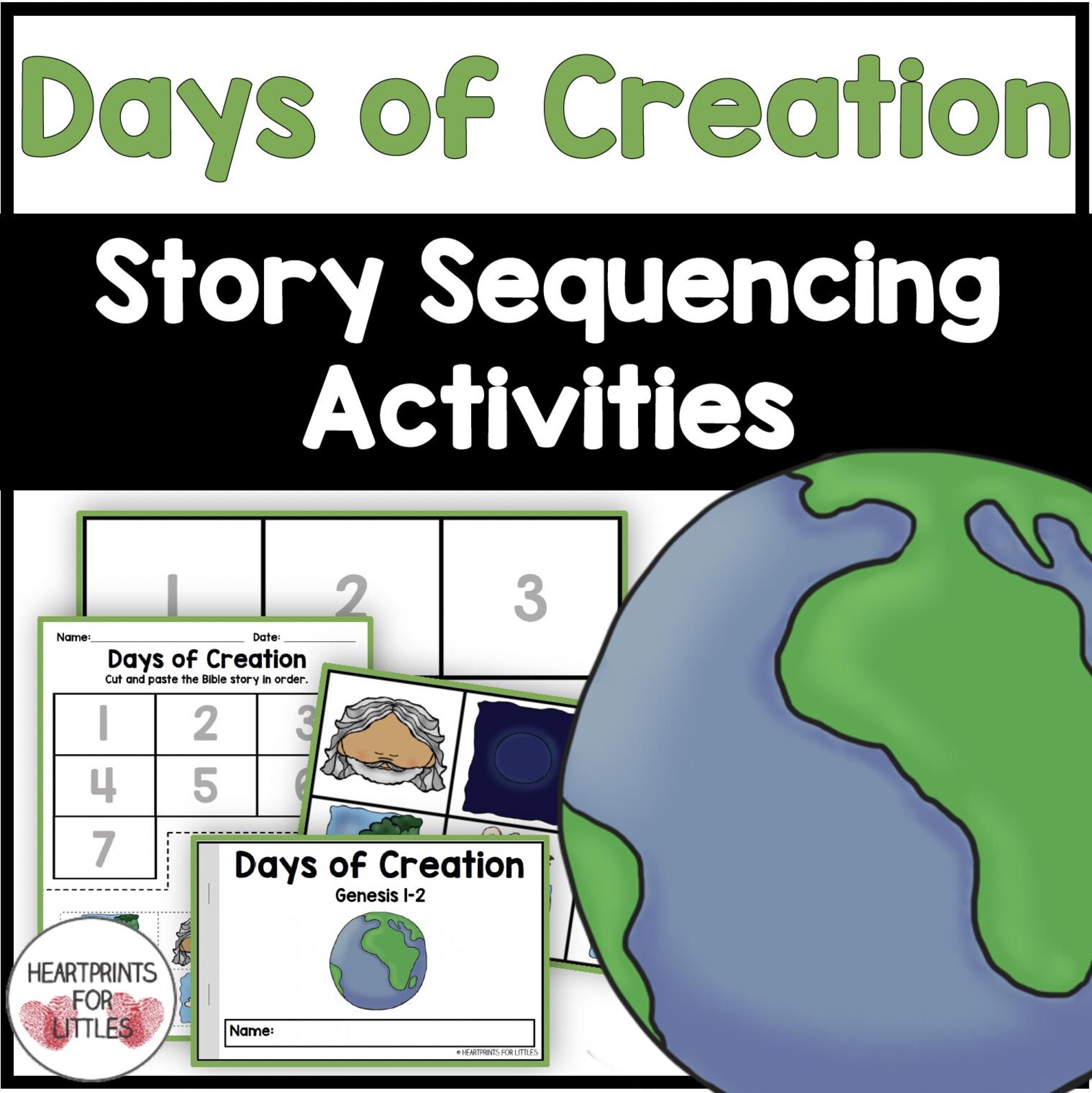 7 Days of Creation Mega Bundle, Sunday School and Homeschool Curriculum ...