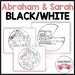 Abraham and Sarah Bible Story Wheel, Genesis 18 and 21, Bible Story ...