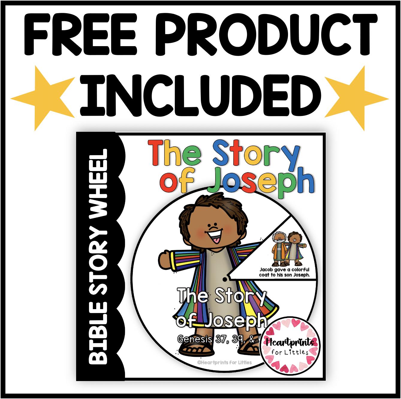 Joseph Bible Story Activities Bundle (digital Download) - Etsy