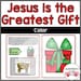 Jesus is the Greatest Gift Craft, Christmas Craft, Sunday School ...