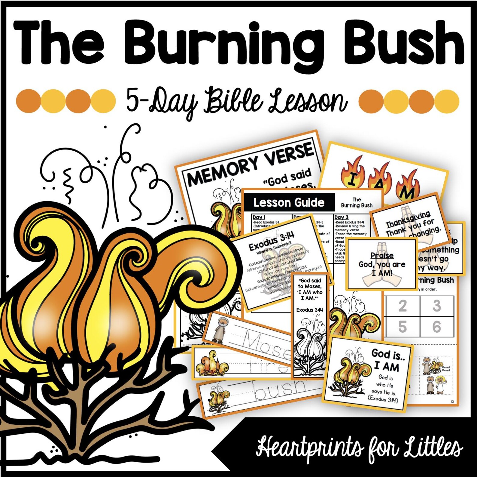 Moses Bible Lesson Bundle, Activities & Crafts (digital Download) - Etsy