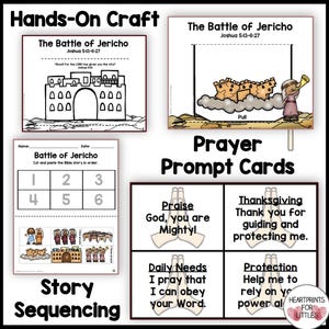Joshua and the Battle of Jericho Bible Lesson, Homeschool & Sunday ...