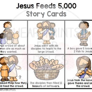 Bible Story Cards, Bible Sequencing, Bible Retelling, 36 Bible Stories ...