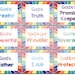 Attributes of God Matching Cards, Sunday School, Christian, Homeschool ...