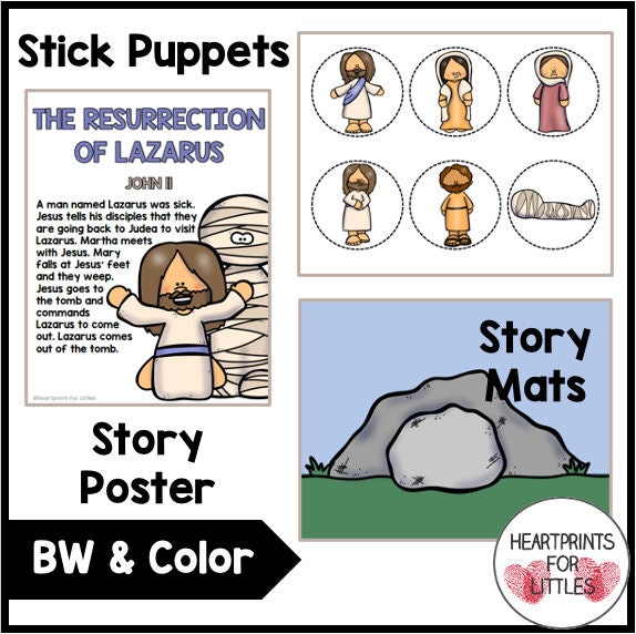 La muerte y la resurrección de Lázaro Actividades de recuento de la ...