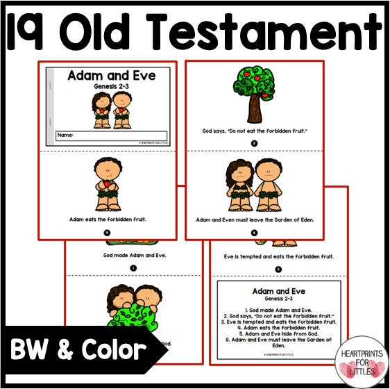Free Printable Bible Story Mini Books