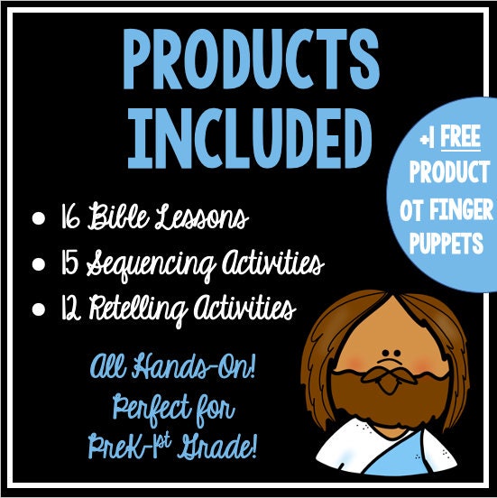 Old Testament Bible Story Mega Bundle Homeschool Activities - Etsy