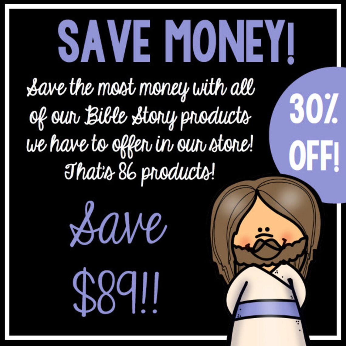 Bible Story MEGA Bundle Homeschool Activities Sunday School | Etsy