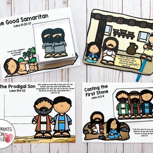 New Testament Bible Story Crafts-set 5, Bible Crafts, Homeschool ...