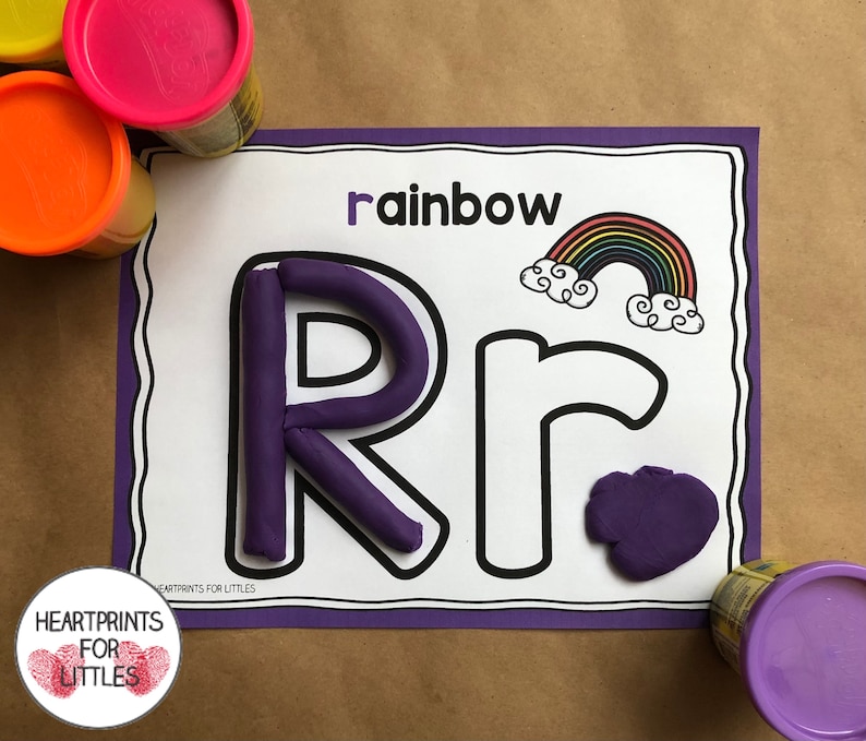 Bible ABC Letter Mats, Playdough & Dot Marker Activity (digital ...